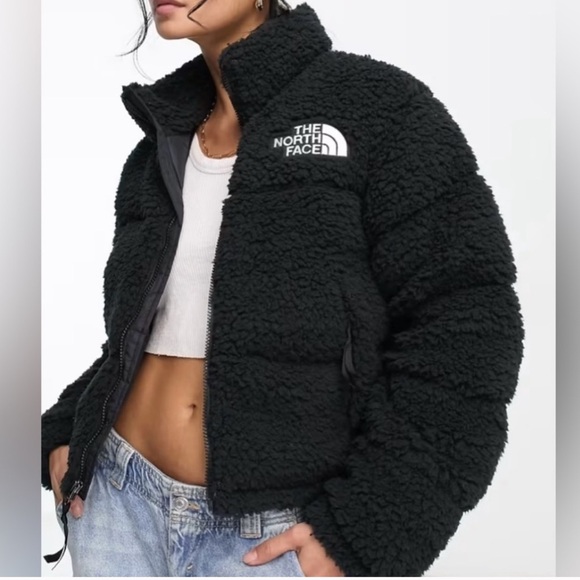 The North Face | Jackets & Coats | The North Face Black Teddy Jacket ...